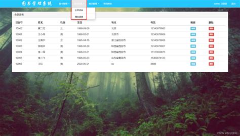 图书馆管理系统 图书馆管理系统csdn csdn博客