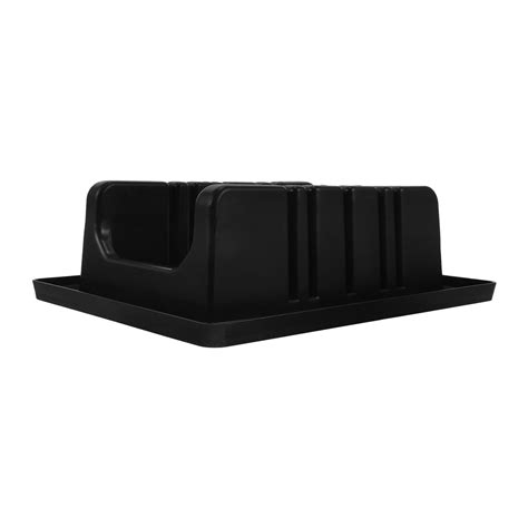 Homemaxs Floral Mud Cutter Divider Tool Portable Plastic Black For Diy 6 3x3 1 Inches