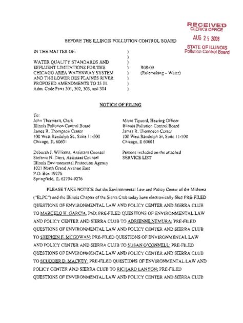 Documentsdswebillinois Pollution