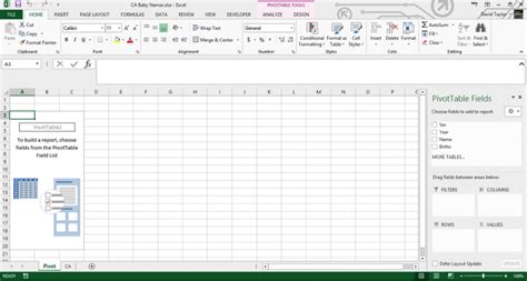 Analyze Large Data Sets In Excel