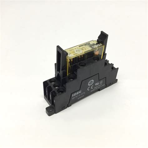 Idec Rf1v 3a1b D24 Force Guided Safety Relay 24vdc Coil 3no 1nc 6a 2