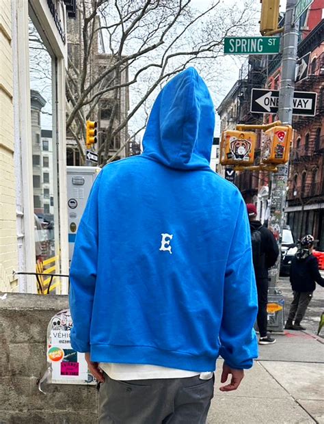 Logo Hoodie Blue Medium Rare Product