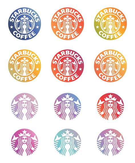 Printable Mini Starbucks Logos Starbucks Party Starbu Vrogue Co
