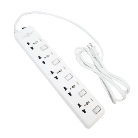 Supresor De Pico 5 Tomas 3 Metros Home Light Ferremax