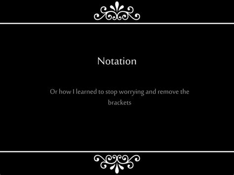 Notation Pptx Programming Languages Computing