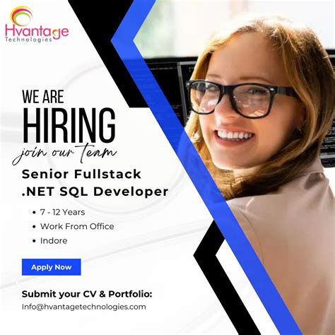 Hvantage Technologies Inc Usa On Linkedin Seniorfullstackdotnetsqldeveloper Sqldeveloper