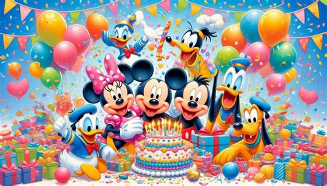 Free Disney Birthday Wallpaper For Celebrations Download Perfect For