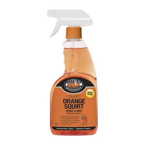 Orange Squirt Rtu 750ml Barwon Cleaning Supplies