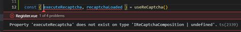 Typescript Property Recaptchaloaded Does Not Exist On Type