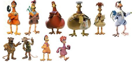 The Chicken Run Team By Bridgit14 On Deviantart