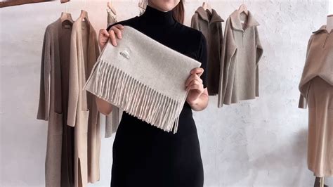 Gobi 고비캐시미 머플러 오가닉 산양자수 머플러 색상 오가닉 오트밀 겨울목도리 겨울패션 아이템 Youtube