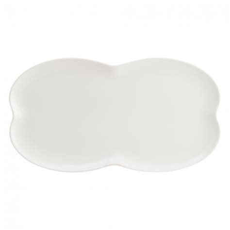 East 35cm Rectangular Plate Bonna Porcelain