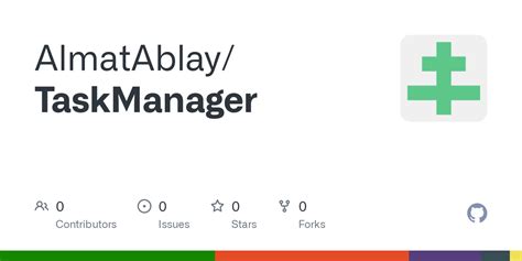 github almatablay taskmanager