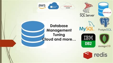 do any database administration task relational and non relational by