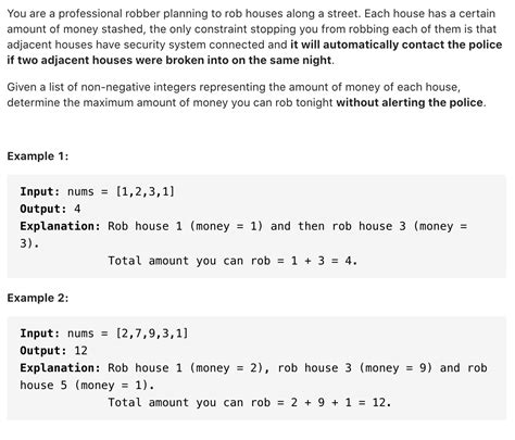 198 House Robber Kickstart Coding