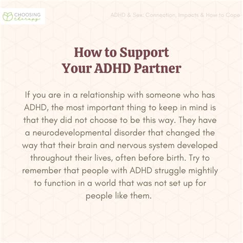 How ADHD Impacts Your Sex Life