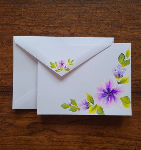 16 Ideas De Sobres De Cartas Pintadas A Mano Para Guardar Hoy Sobre