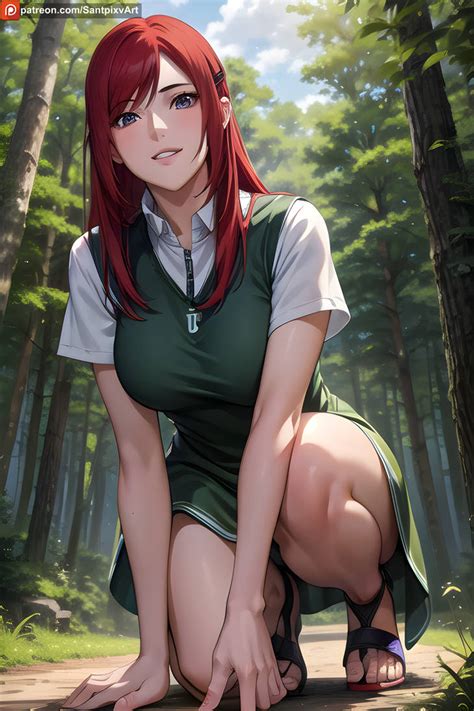 Kushina Uzumaki In Forest Naruto By Santpixv On Deviantart