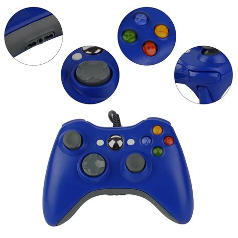 Promo Offer USB Wired Joypad Gamepad Gaming Controller For Microsoft For Xbox Slim 360 For PC