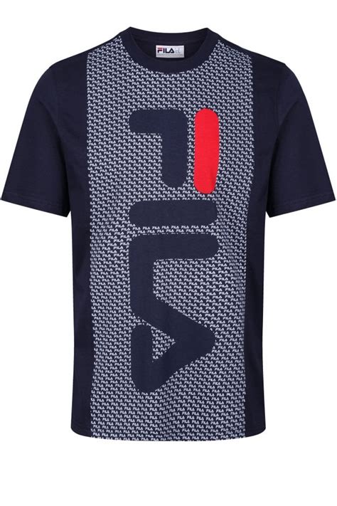 Fila Vintage Oxa Dropped Shoulder Printed T Shirt Shop Fila T Shirts