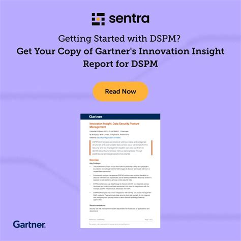 Sentra On Linkedin Gartner Data Security Posture Management Report