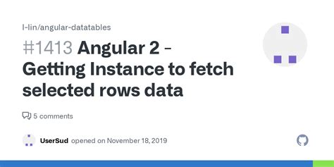 Angular 2 Getting Instance To Fetch Selected Rows Data · Issue 1413