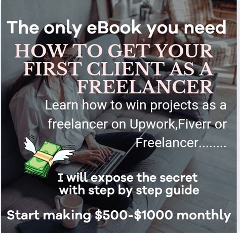 Buy How To Get Your First Client As A Freelancer Journey To 500 1000 Monthly By Mustapha