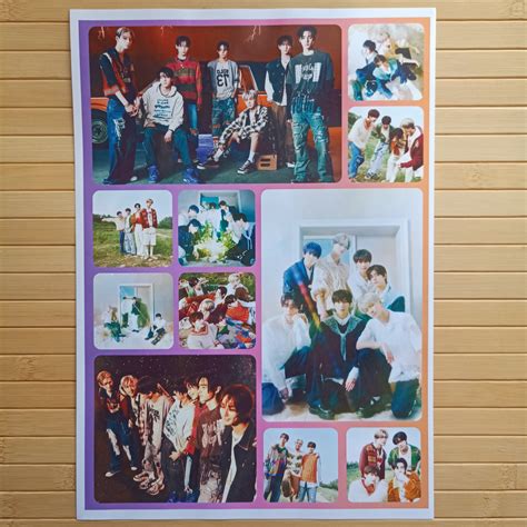 Стикерпак Enhypen Енхайпен а4 арт 3 ціна 60 ₴ купити на Prom Ua