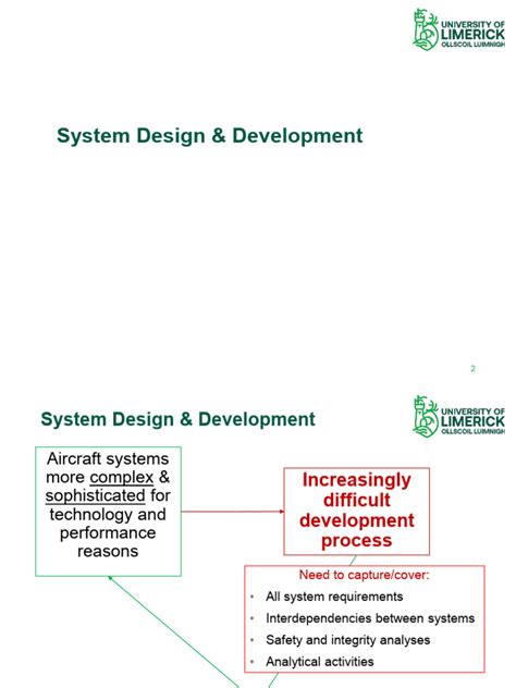 7b System Design And Development Lecture Slides Me4022 Pdf Engineering Systems Engineering