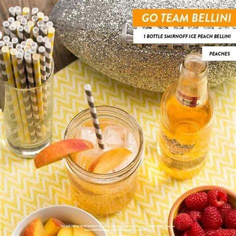 Peach Bellini🍑 Peach Bellini Shakes Drinks Smirnoff Ice