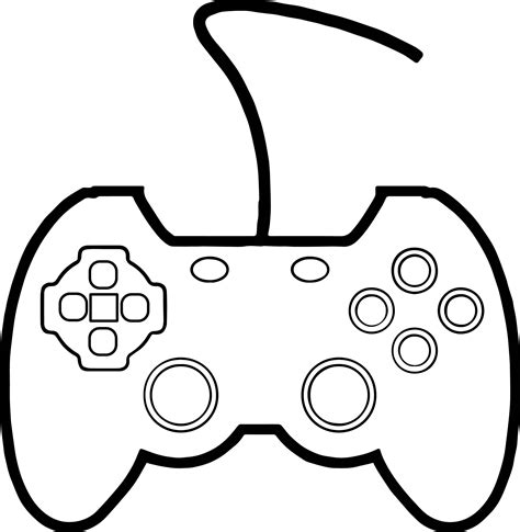 Xbox Controller Drawing Free Download On ClipArtMag