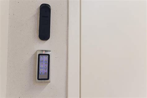 Premium Photo Secure Password On Keyboard For Opening Home House Door