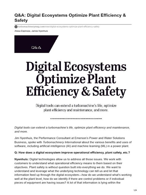 qampa digital ecosystems optimize plant efficiency amp safety pdf