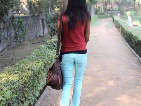 Kim Walking Home Holding Pee Wetting Her Jeans