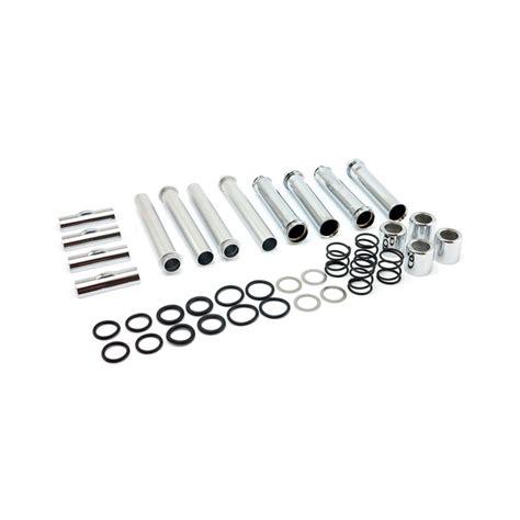Complete M8 Pushrod Cover Kit Chrome