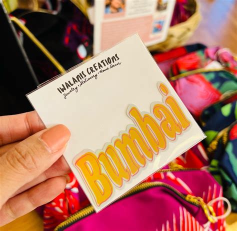 Bumbai Sticker Pretty Ululani