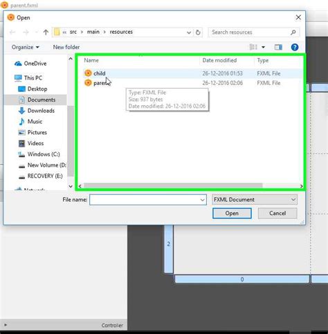 Javafx Not Able To Customize The View With Included Components In Java Fx Stack Overflow