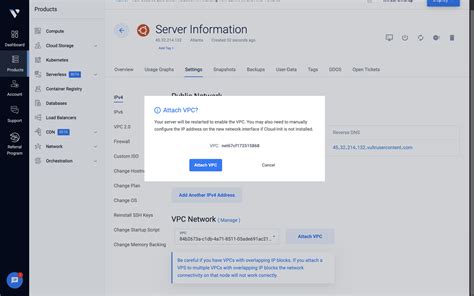 How To Migrate From Vultr Vpc 20 Network To A Vultr Vpc Network