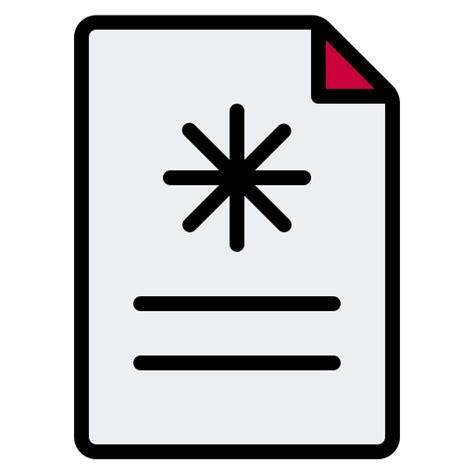 Document Generic Outline Color Icon