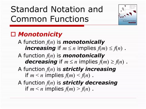 Lecture 4 Growth Of Functionsppt