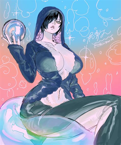 Dancho No Mori Madame Shirley One Piece Absurdres Highres Girl Black Hair Blue Eyes