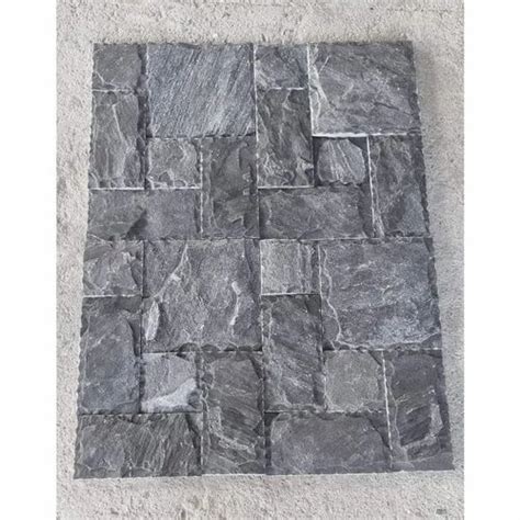 Gray Grey Wall Cladding Stone Thickness 12 Mm Size 1x2 Feet300x600