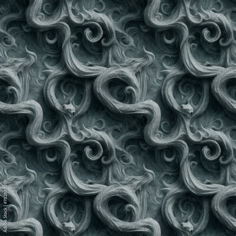 Seamless Gothic Wall Texture Generative Ai üretken Yapay Zeka Stock Illustration Adobe Stock