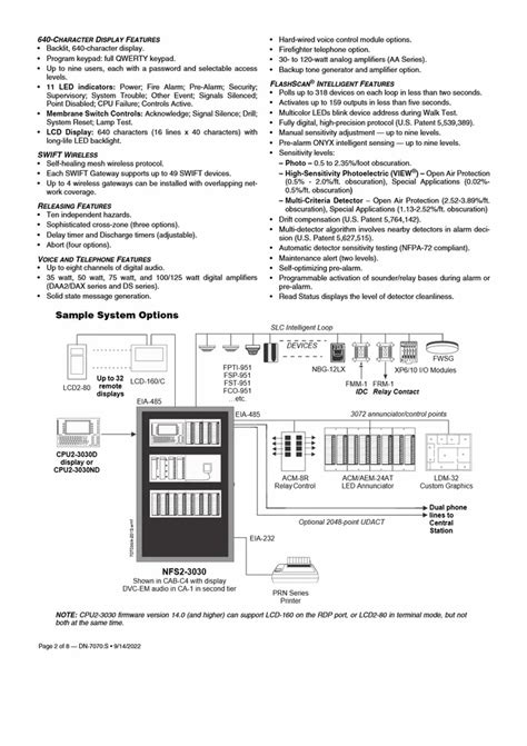 Nfs2 3030 Notifier Fire Alarm Panel 2 Loop At Rs 232000 Fire Alarm