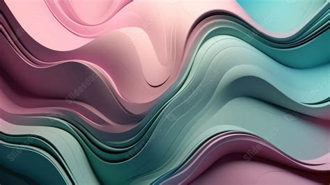 Colorful Abstract Wavy Curves Wallpaper Mobile Powerpoint Background For Free Download Slidesdocs