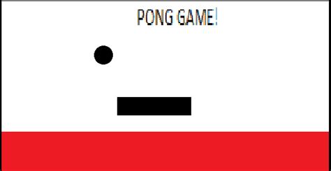 PONG GAME By Jaydenlaws