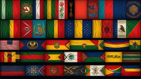 Latin American Flags