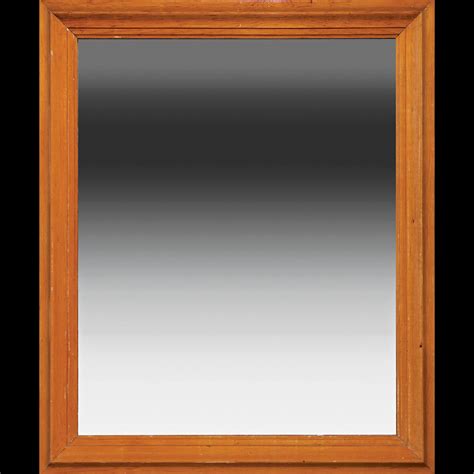 Lot American Maple Rectangular Mirror