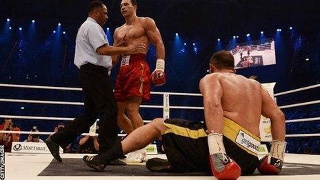 Wladimir Klitschko Beats Alexander Povetkin In Moscow Bbc Sport