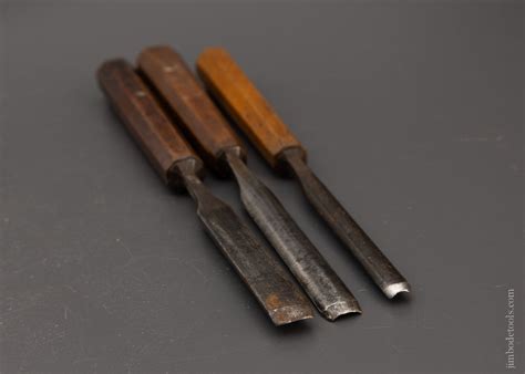 3 Early Gouges 106242 Jim Bode Tools